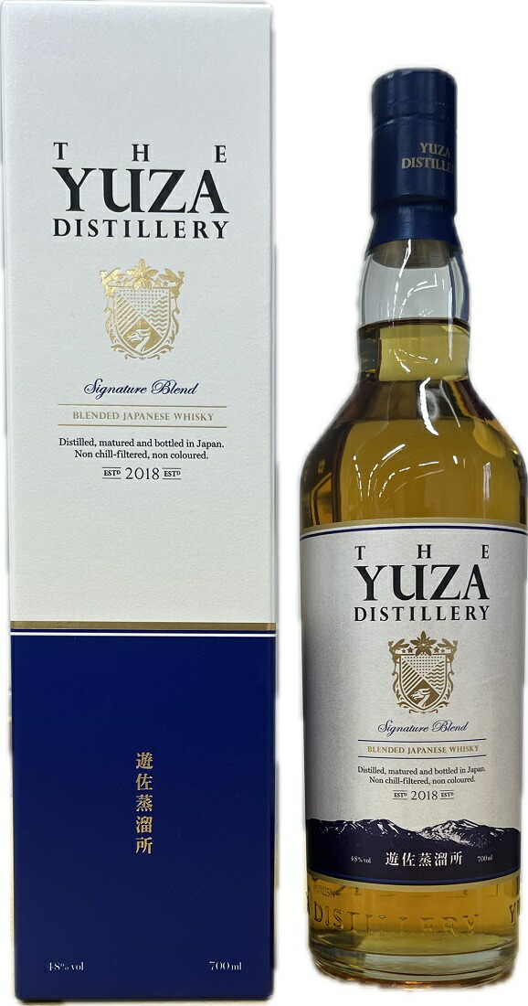 【楽天市場】ウイスキー 48度 YUZA 遊佐 ブレンデッド ジャパニーズウイスキー シグネチャーブレンド 700ml 1本：酒宝庫 MASHIMO