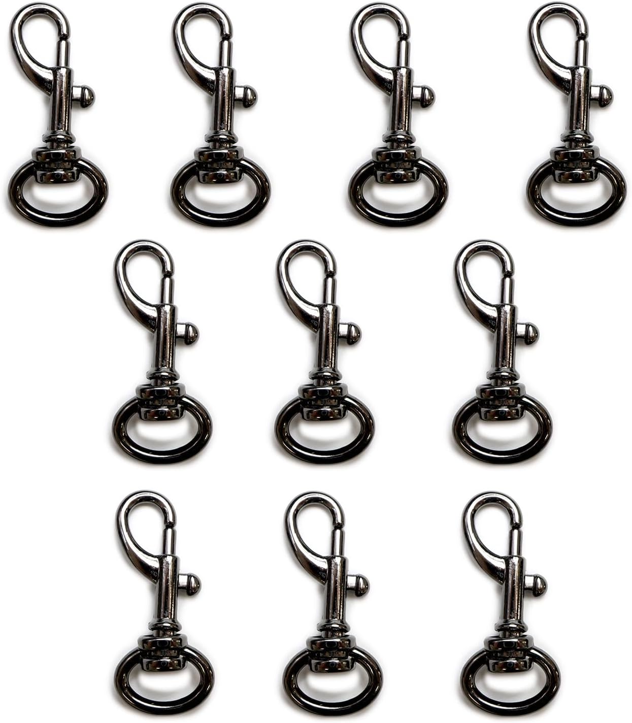 【楽天市場】鉄砲 ナスカン【ブラック】12mm幅 全長40mm 金属 ストラップ バッグ パーツ 金具 ハンドメイド 10個入り きらきら ...