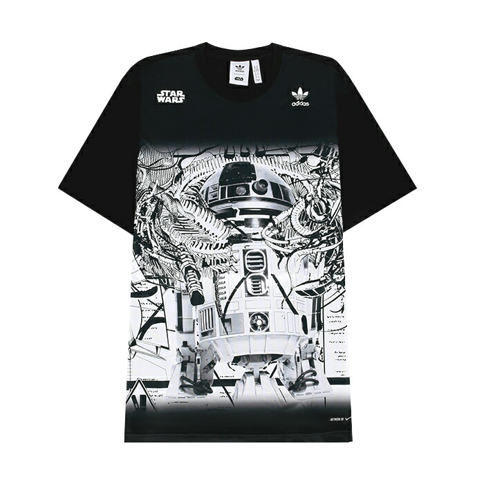 【楽天市場】ADIDAS STAR WARS GRAPHIC T-SHIRT アディダス スターウォーズ グラフィック Tシャツ メンズ 半袖 ...