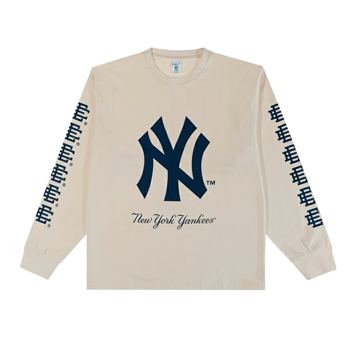 【楽天市場】【最短即日発送】 ERIC EMANUEL EE YANKEES LONG SLEEVE TEE エリックエマニエル EE ...