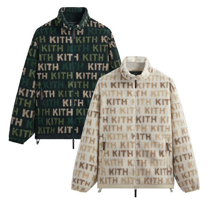 【楽天市場】KITH NYC 23FW THE PINEHURST SHERPA FULL ZIP パインハースト シェルパ フリース ジャケット メンズ アウター フリース ボア ストリート ...