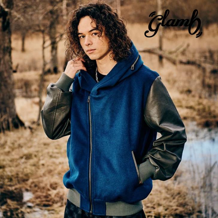 楽天市場】glamb グラム Donkey Collar Stadium Jumper ドンキーカラー