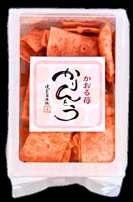 【楽天市場】稲庭うどん 職人が作るかりんとう かおる苺 ：増田物産プランニング