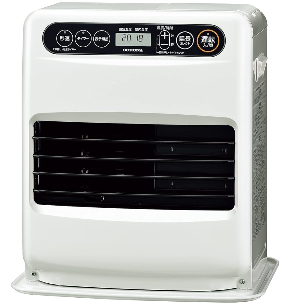 【楽天市場】CORONA(コロナ) 石油ファンヒーター 【日本生産】 (木造9畳 / コンクリート12畳 まで) ニオイ低減機能 ワンタッチ ...