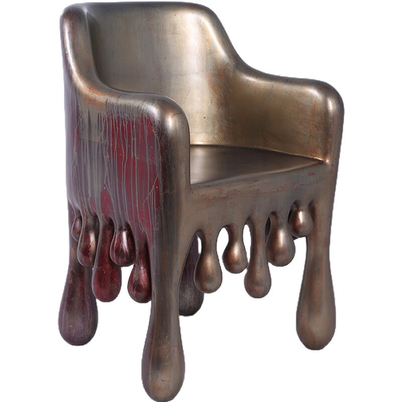 【楽天市場】したたる雫のイス Drip Chair 強化プラスチック (FRP) アートオブジェ H84cm W61cm リビング インテリア ...