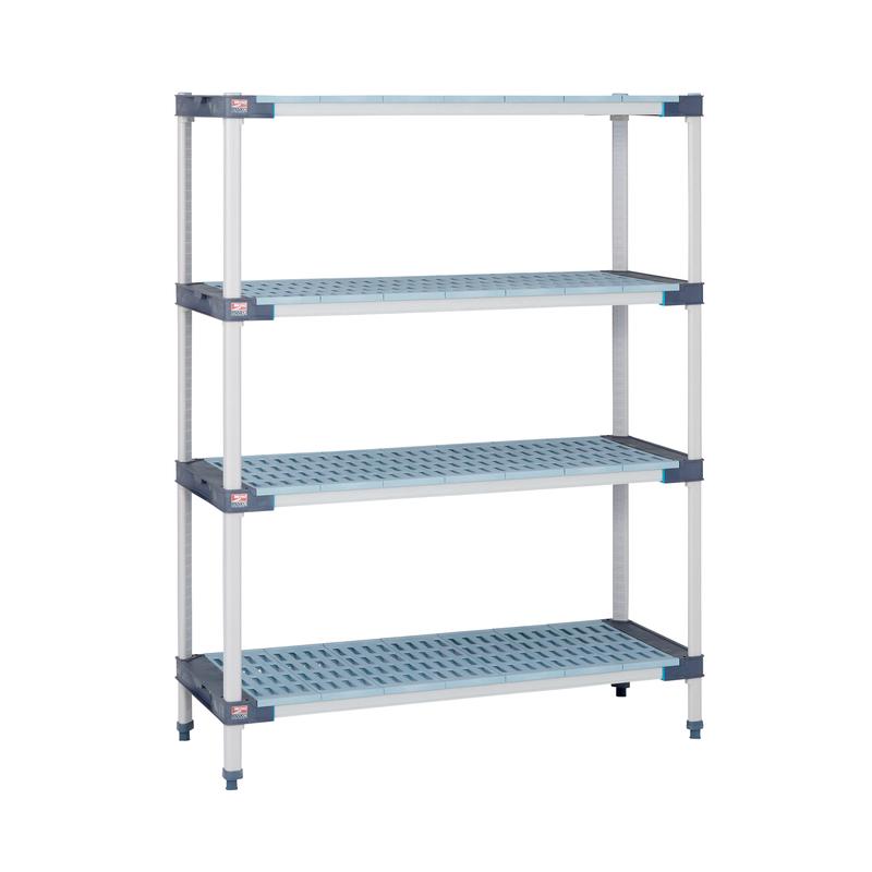 【楽天市場】エレクター ERECTA メトロマックス4 フラットマットタイフﾟ 4段 iホﾟールタイフﾟ MAX42430F・MX74P-4 ...