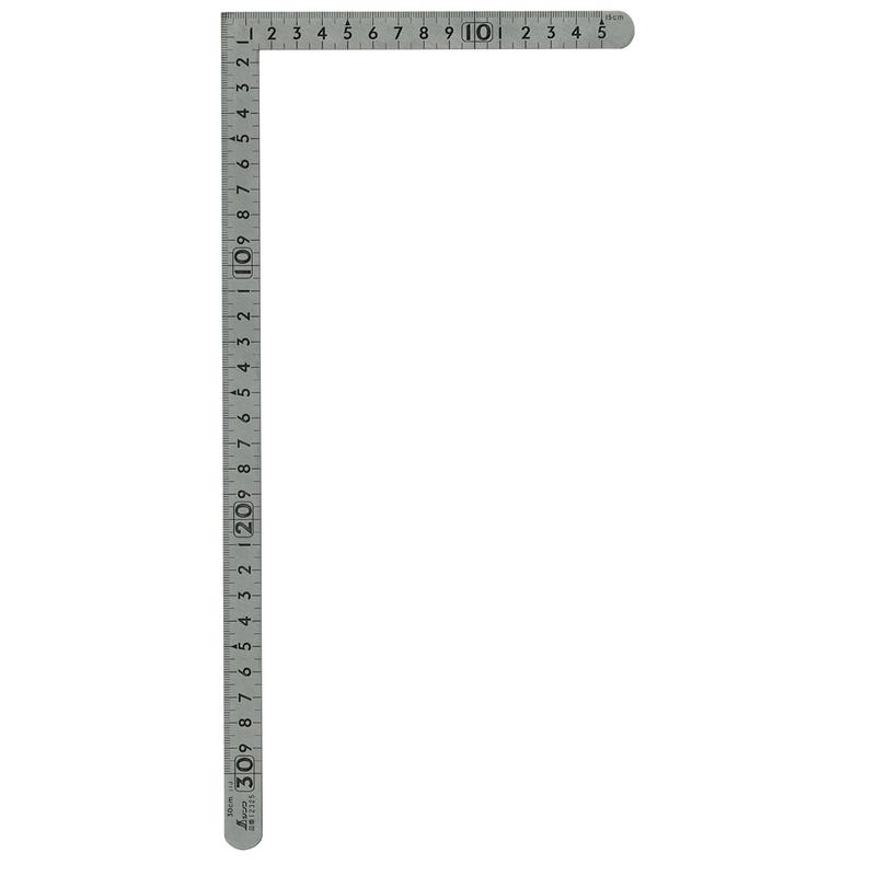 【楽天市場】シンワ測定株式会社 曲尺小型平ステン30×15cm表裏同目 本体サイズ 330（165）×15×1.1mm 12325：島屋 ...