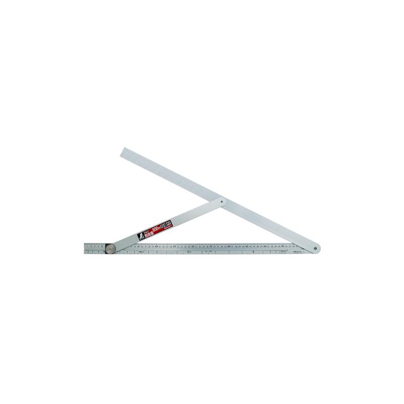 【楽天市場】シンワ測定株式会社 アルミ自由金 60cm 勾配目盛 筋交付 62571：島屋 DIY・プロ建材の専門店