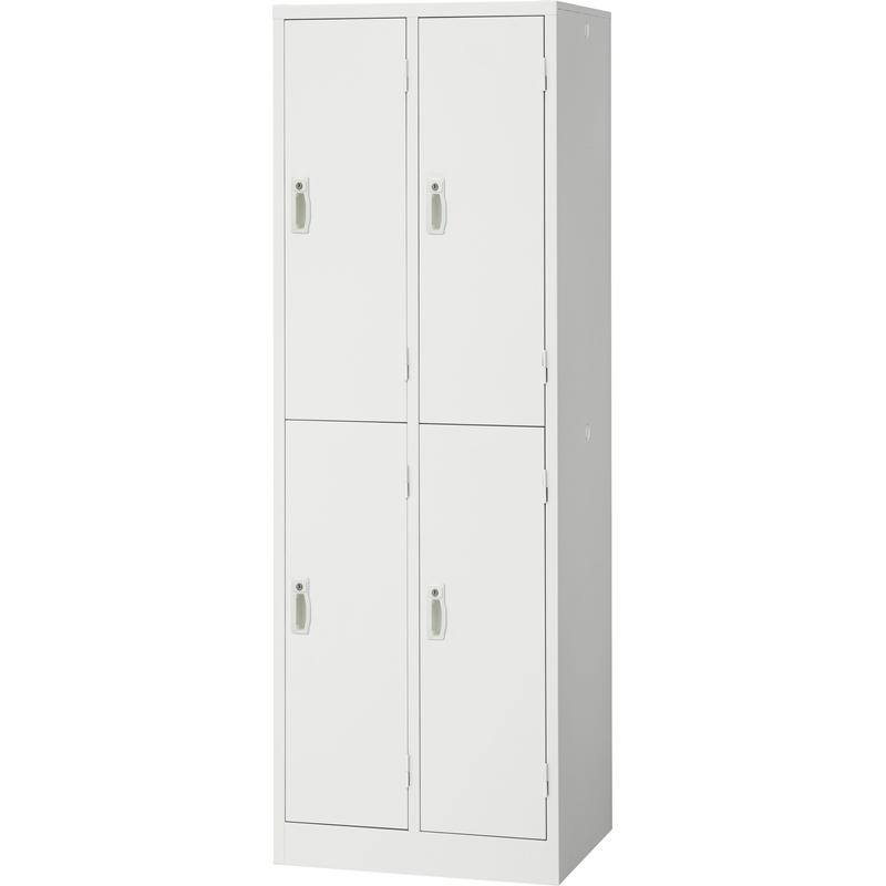 【楽天市場】【法人限定】 AKL-W4S 2段4人用ﾛｯｶｰ サイズ（W）608サイズ（D）515サイズ（H）1790 65704：島屋 DIY・プロ建材の専門店