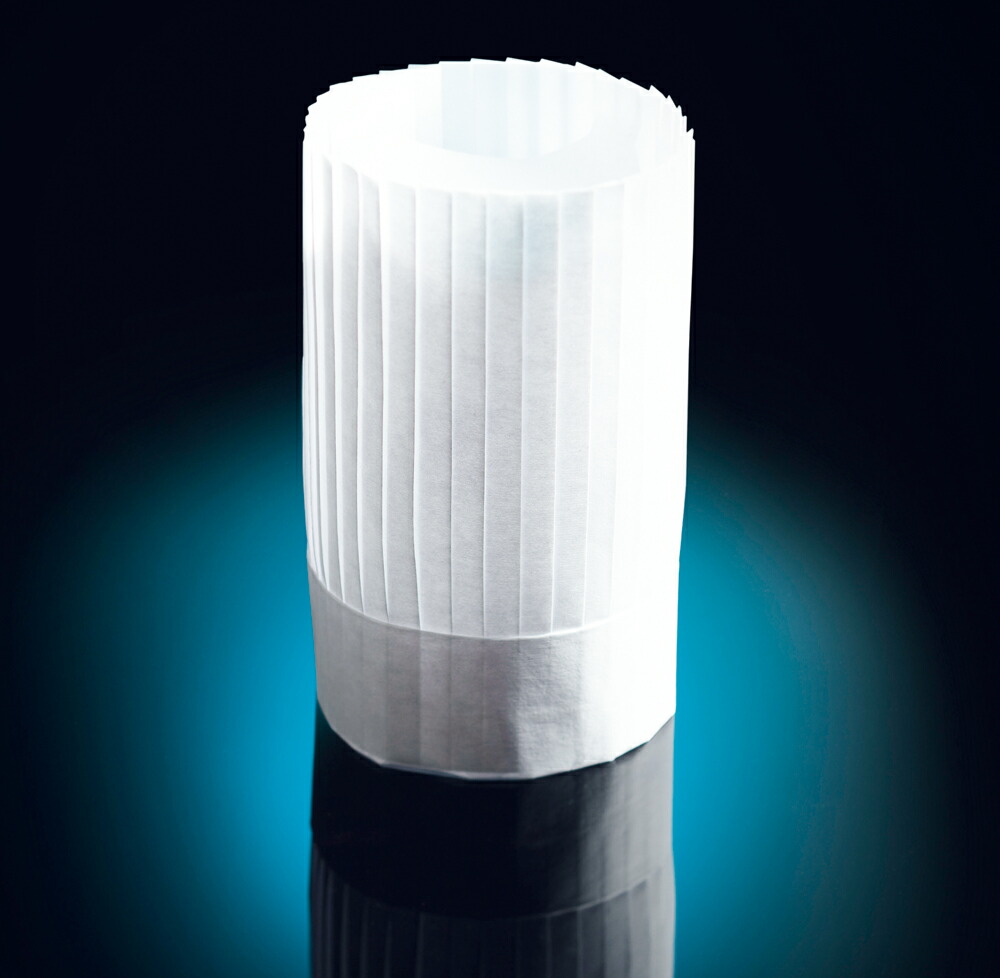 【楽天市場】【20%OFF】【マトファー】MATFER シェフトック【不織布】 300mm 10枚入りマトファ フランス コック帽 衛生 ...