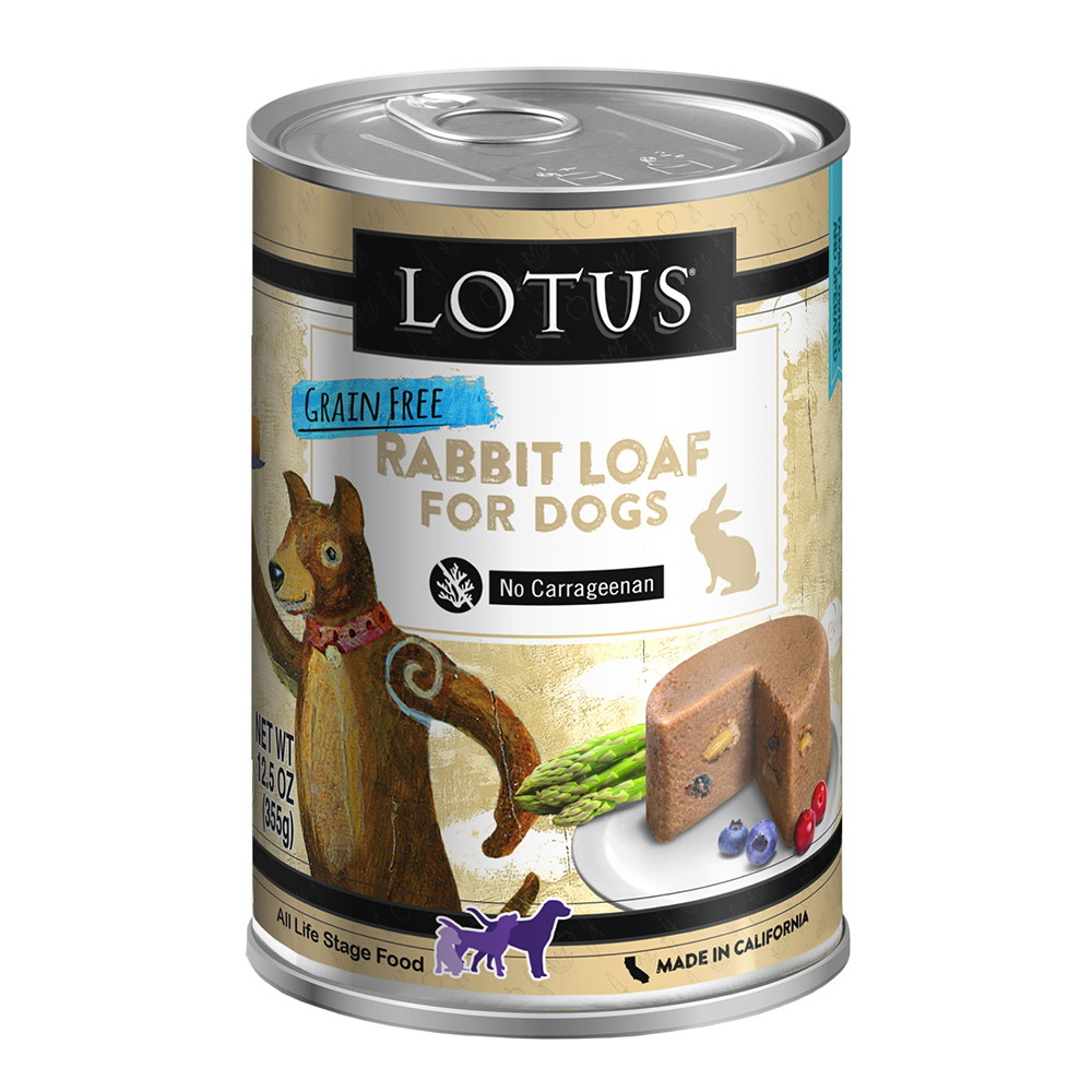 【楽天市場】【犬】Lotus ロータス ドッグラビットローフ355g ドッグフード ウェットフード RABBIT LOAF FOR DOG ...