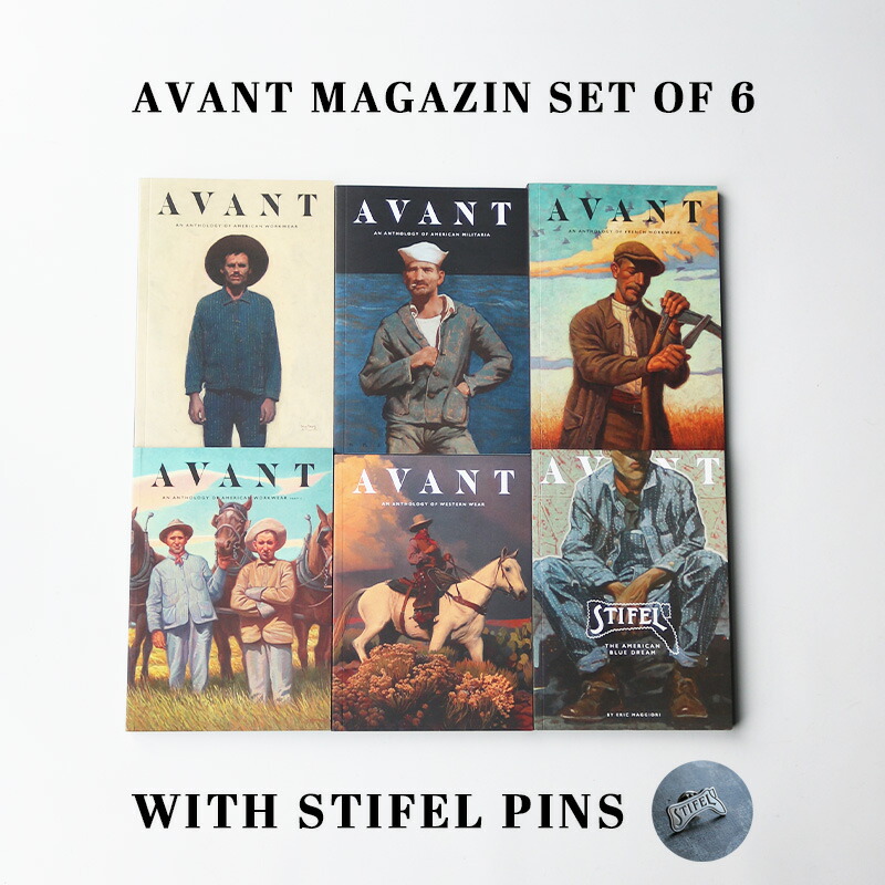 【楽天市場】【100円クーポン配布中】AVANT MAGAZINE 6冊セット & STIFEL ピンズ コレクション | アヴァントマガジン ...