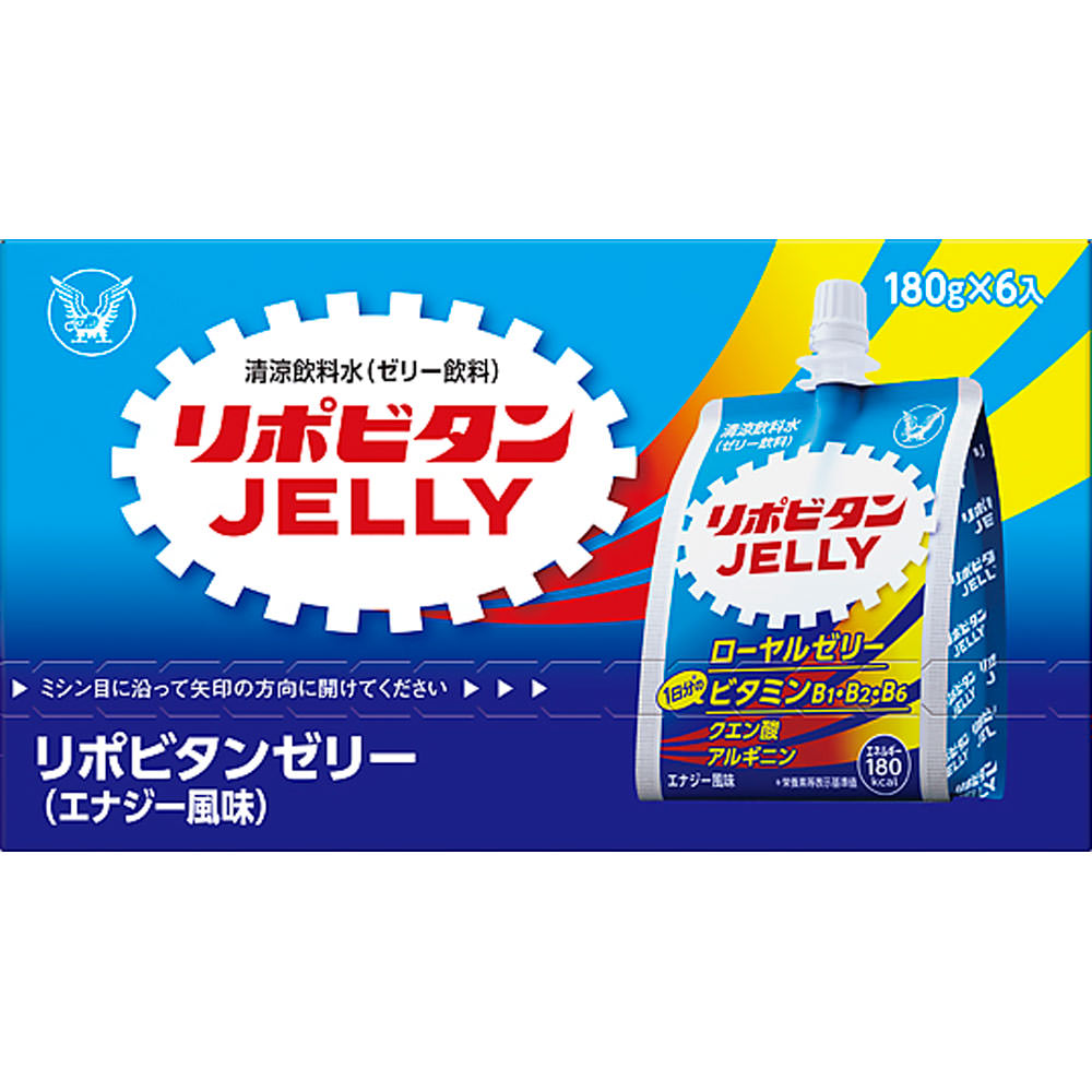 【楽天市場】大正製薬 リポビタンゼリーc 180g×6袋：マツモトキヨシ楽天市場店