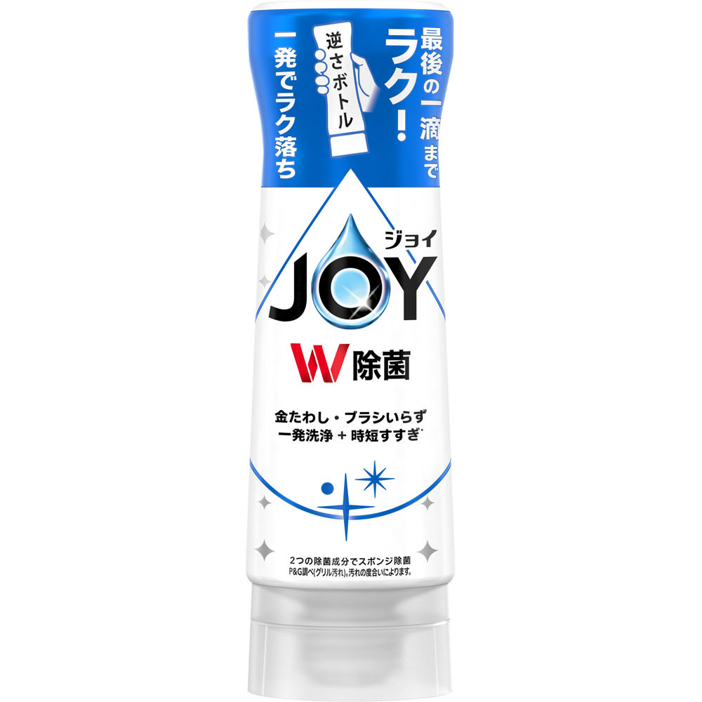 【楽天市場】P＆Gジャパン ジョイ W除菌 食器用洗剤 逆さボトル さわやか微香 本体 290ml：マツモトキヨシ楽天市場店