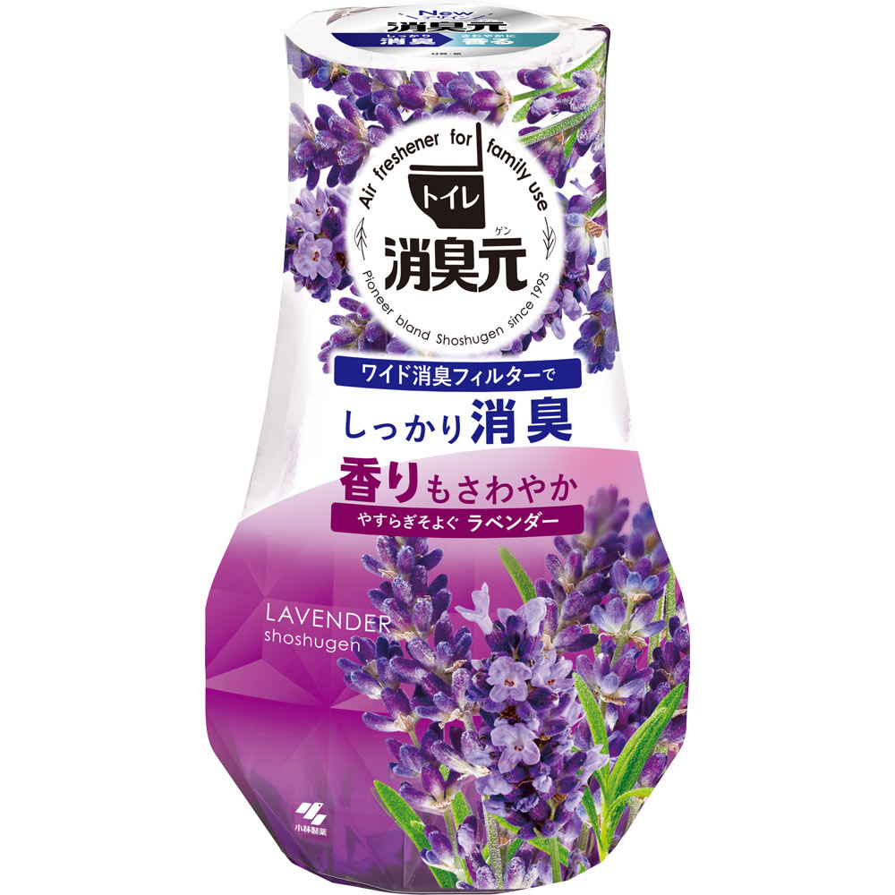 【楽天市場】小林製薬 トイレの消臭元やすらぎそよぐラベンダー 400ml：マツモトキヨシ楽天市場店