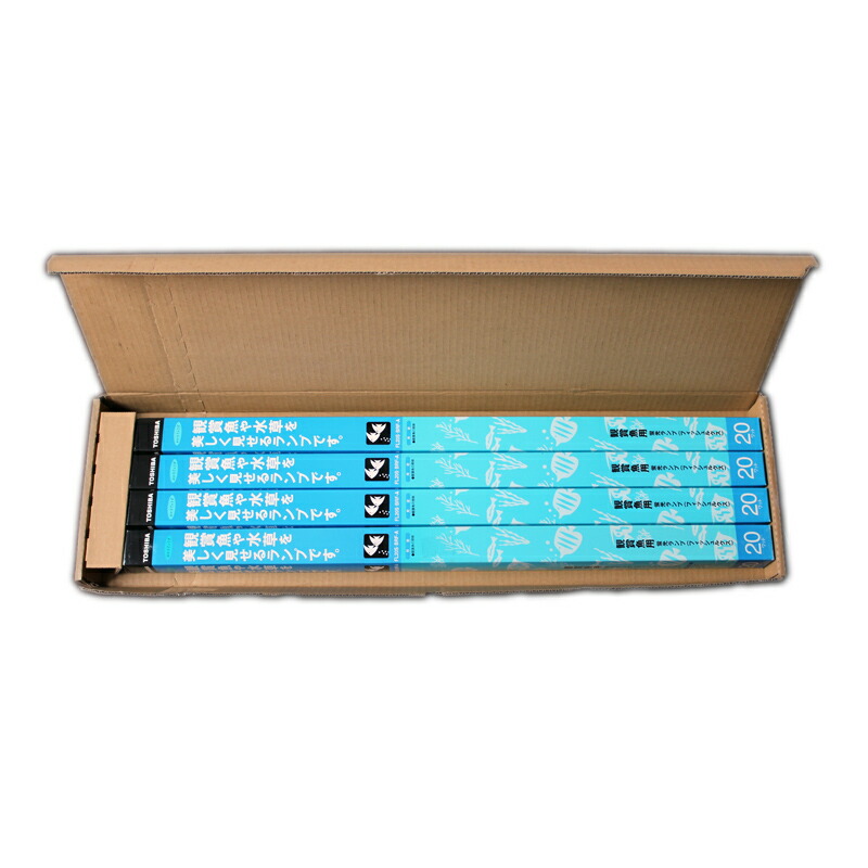 【楽天市場】東芝 観賞魚用蛍光ランプ FL20S・BRF-A 4本入り TOSHIBA 蛍光灯 フイッシュルクス FL20SBRFA 在庫限り：雑貨のマツヤス 楽天市場店