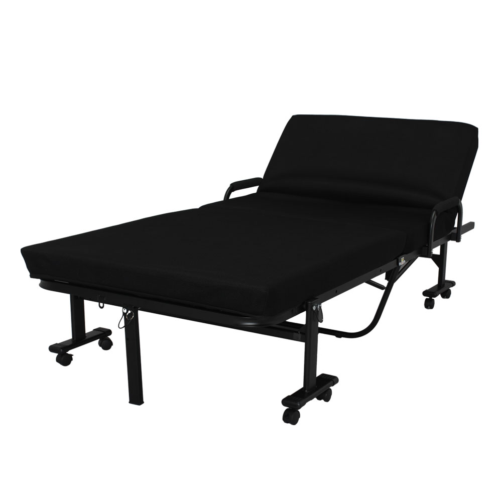 【楽天市場】折りたたみベッド OTBSS-KRH ブラック 105642 1台 アイリスオーヤマ：マツヨシ 楽天市場店