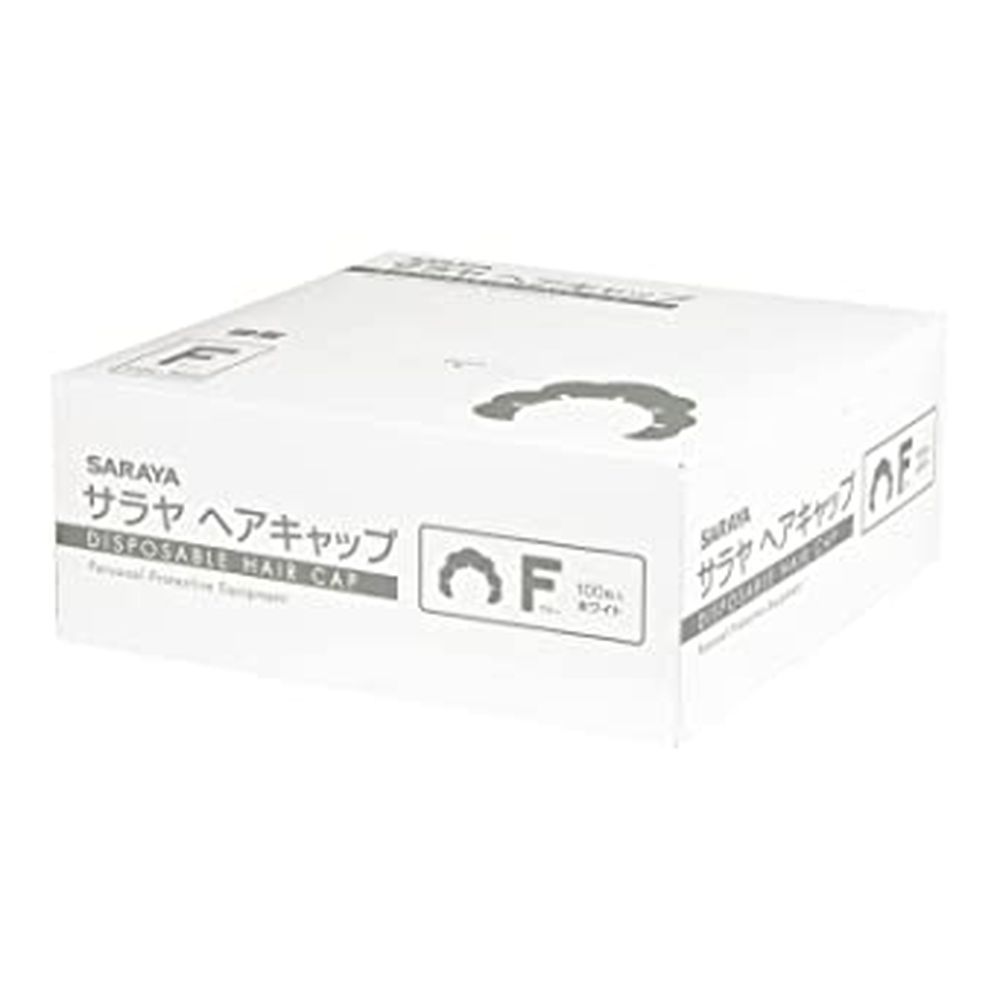 【楽天市場】サラヤ ヘアキャップ 51114（ホワイト）100枚入り 【×6セット】 サラヤ病院 医療 看護 クリニック ヘアネット 衛生用品 ...