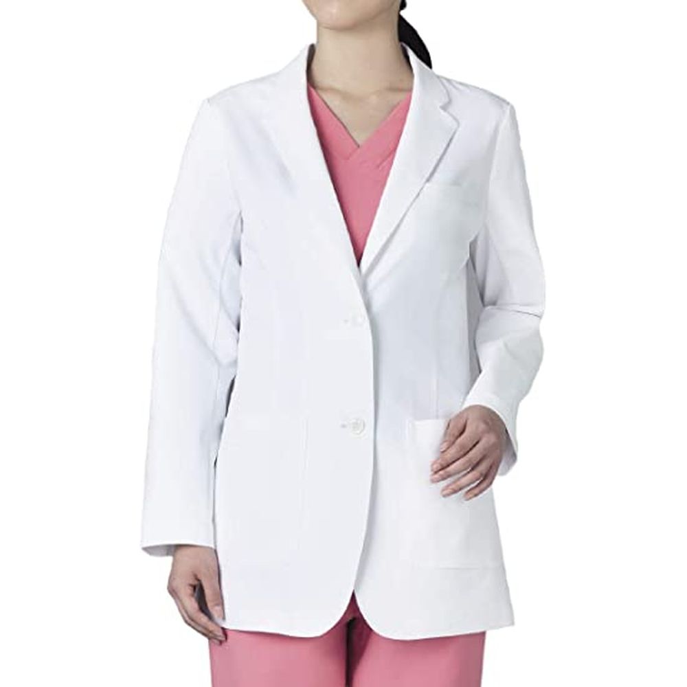 【楽天市場】レディスブレザー KZN112-40（ホワイト） Kazen カゼン M 病院 医療 看護 クリニック：マツヨシ 楽天市場店