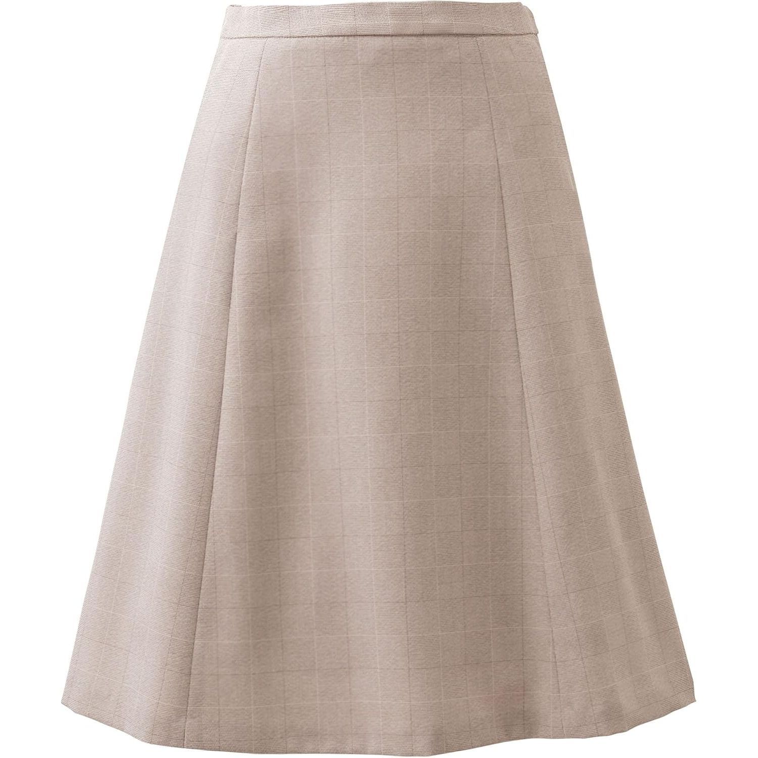 【楽天市場】フレアスカート 21 ESS975-68(ベージュチェック：マツヨシ 楽天市場店