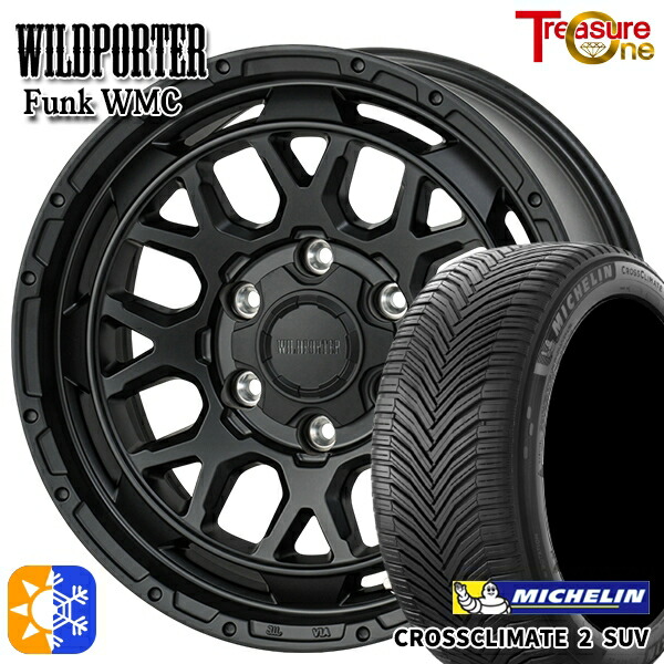 【楽天市場】265/65R17 112H ミシュラン クロスクライメート2 SUV レジャーワン ワイルドポーター ファンク WMC MBK ...
