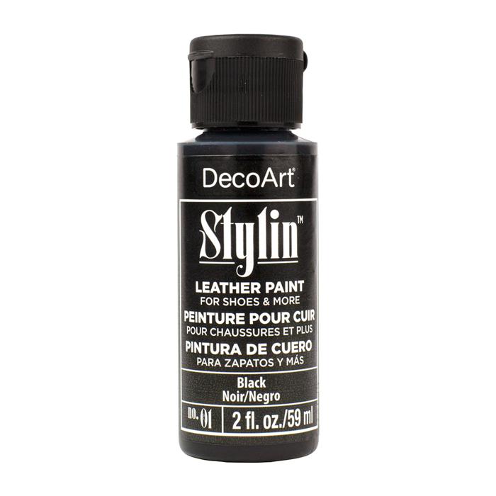 【楽天市場】デコアート (DASAL01 ブラック) スタイリンレザーペイント 2oz：マーベリック クラブ