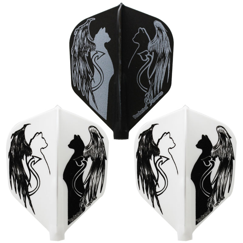 【楽天市場】フィットフライト サムソン ユン シェイプ Fit Flight Samson Yeung Shape ダーツ フライト：ダーツ ...