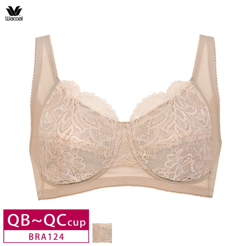 【楽天市場】25%OFF ワコール Wacoal エバーシック EverChic フィットブラジャー ノンワイヤー Qサイズ (B・Cカップ) BRA124 3wY バレンタイン：BLUE ...
