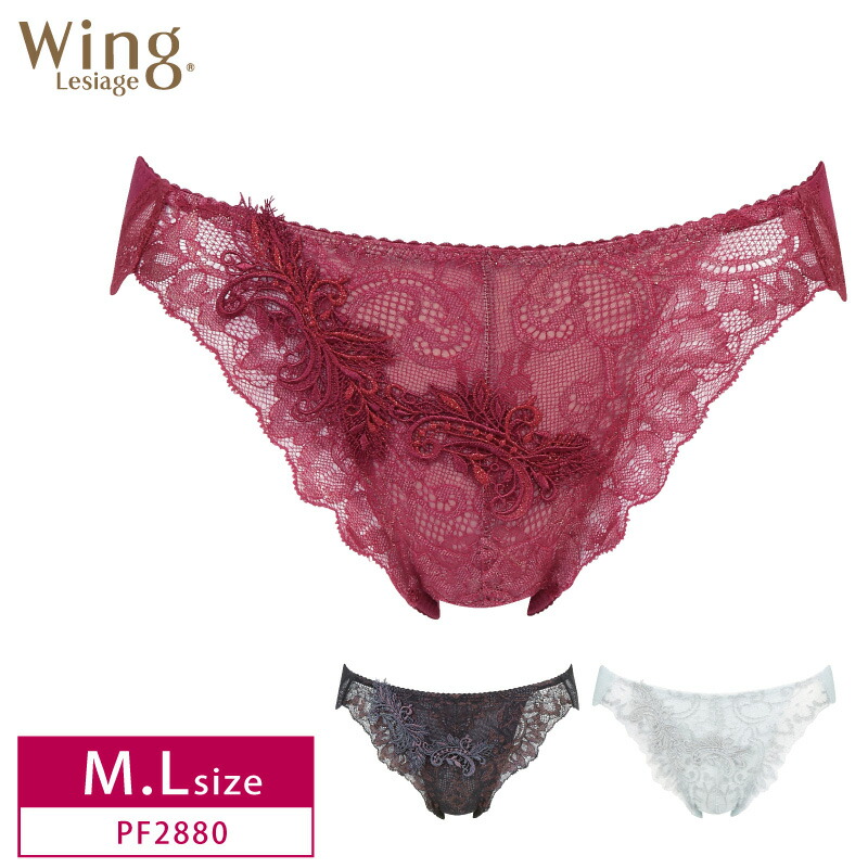 【楽天市場】18%OFF ワコール Wacoal ウイング Wing レシアージュ Lesiage 2880シリーズ ペア ハイレッグ ショーツ はきこみ丈あさめ M・Lサイズ PF2880 ...
