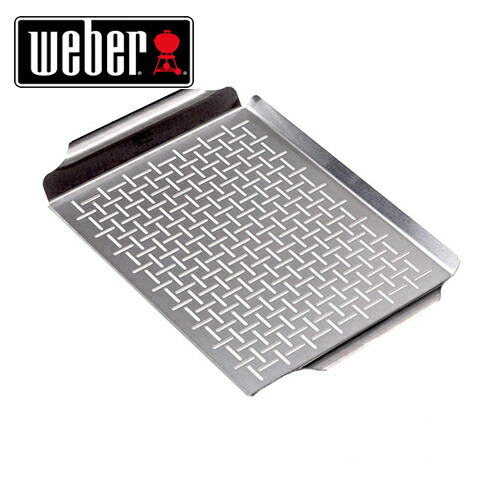 【楽天市場】Weber 6435 ステンレス製グリルパン｜耐久性抜群で均一に焼き上げ：Mayfair Online
