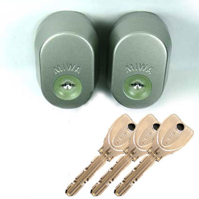 【楽天市場】MIWA PRシリンダー同一セット（PRDETE30.CY）：マニアックホームセンター