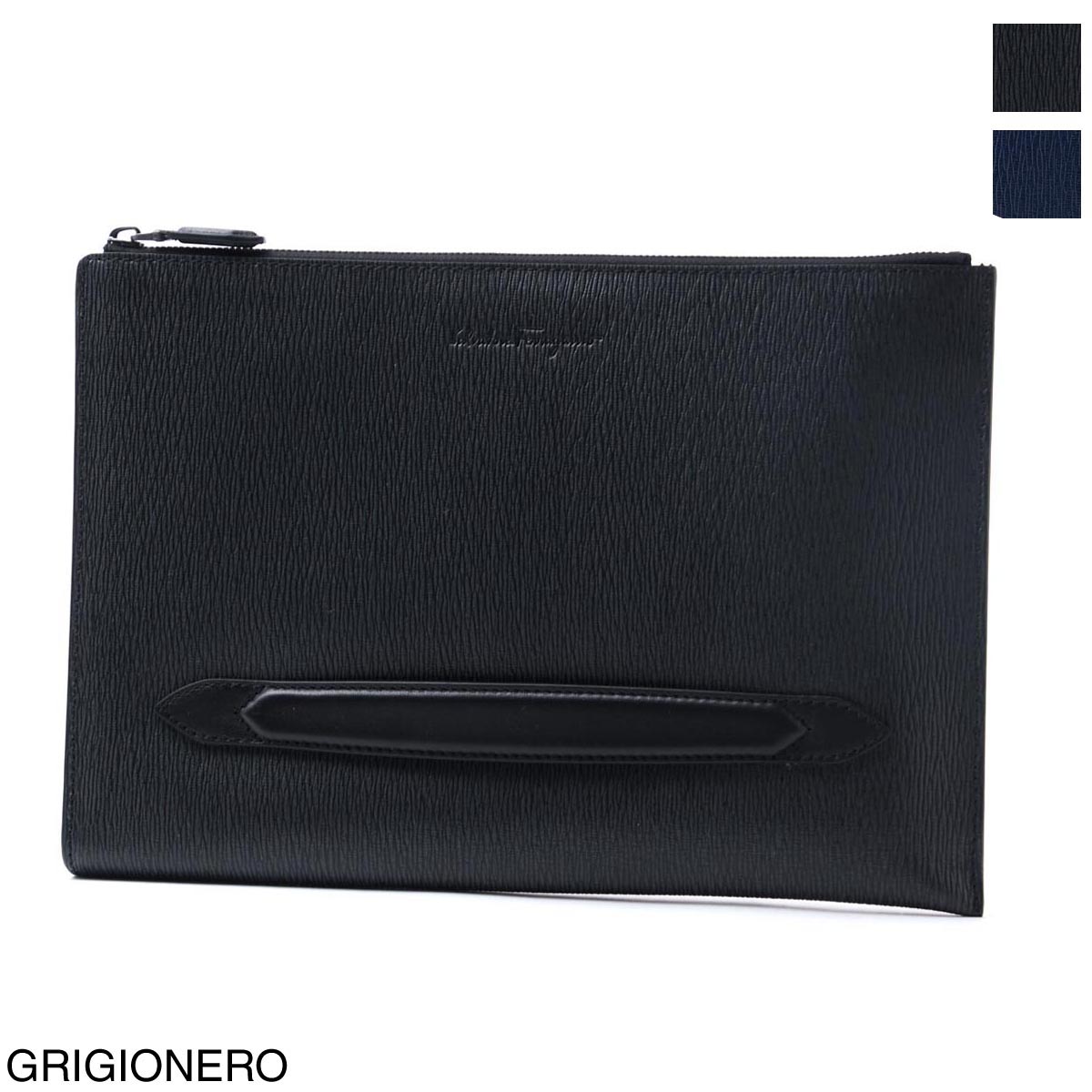 【楽天市場】フェラガモ FERRAGAMO (Salvatore Ferragamo) クラッチバッグ ドキュメント ケース メンズ ...
