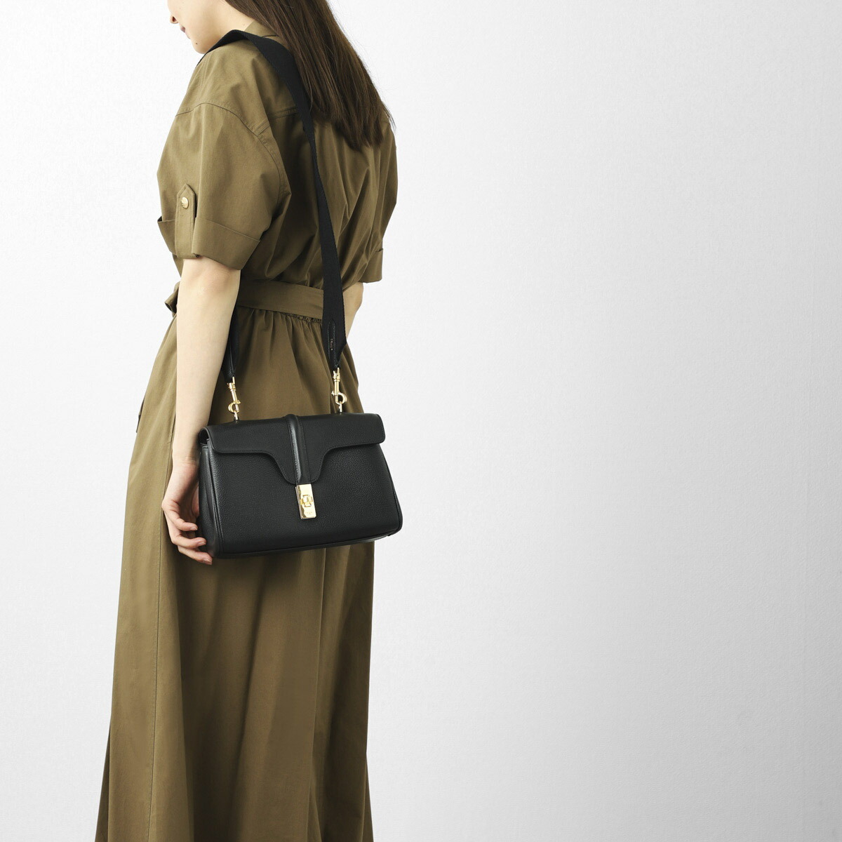 【楽天市場】【アウトレット】セリーヌ CELINE ショルダーバッグ ブラック レディース 19685 3cr8 38no TEEN SOFT ...