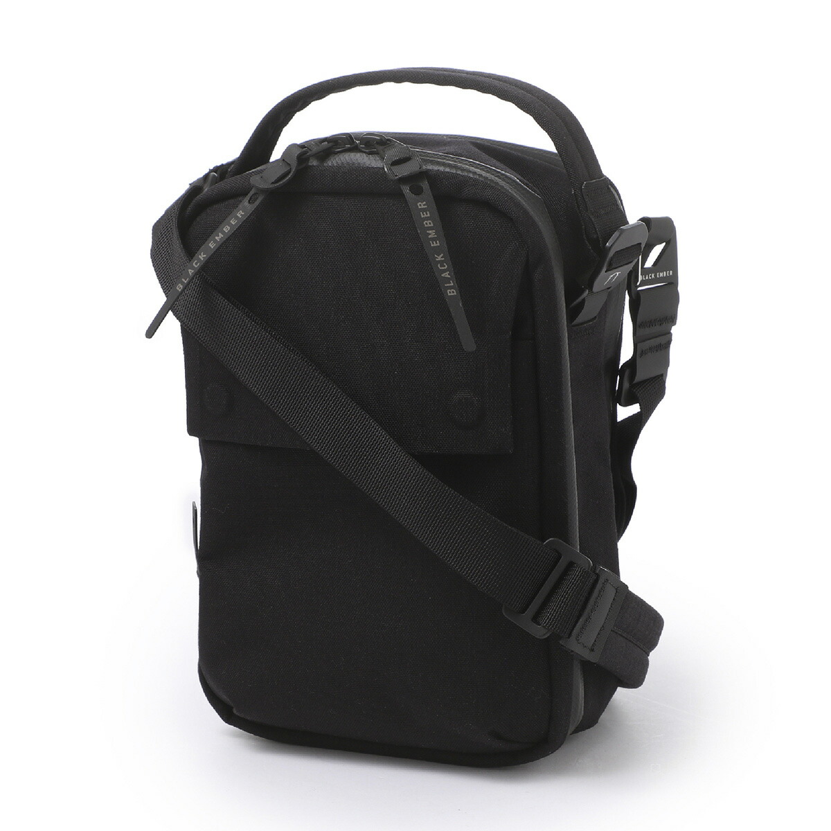 【楽天市場】ブラックエンバー BLACK EMBER ショルダーバッグ 2WAY クロスボディバッグ ブラック メンズ kompak ...