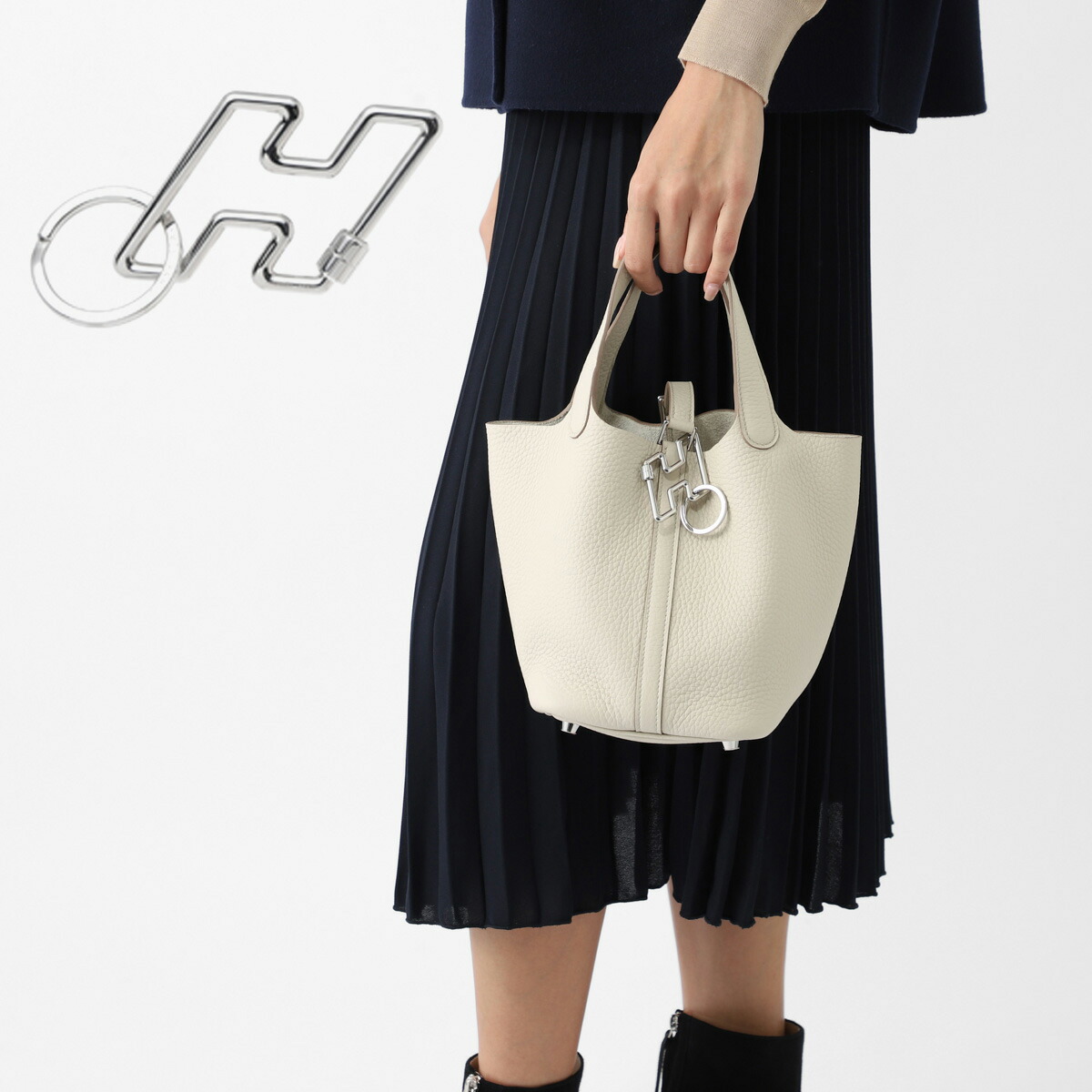 【楽天市場】エルメス HERMES キーリング シルバー レディース keyring h too speed silver H TOO SPEED KEY RING【返品交換不可】：モダン ...