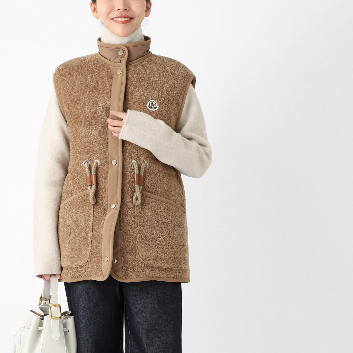 【楽天市場】モンクレール MONCLER ダウンベスト ブラウン レディース bost 1a00089 89aof 26c BOST VEST【返品送料無料】：モダンブルー楽天市場店