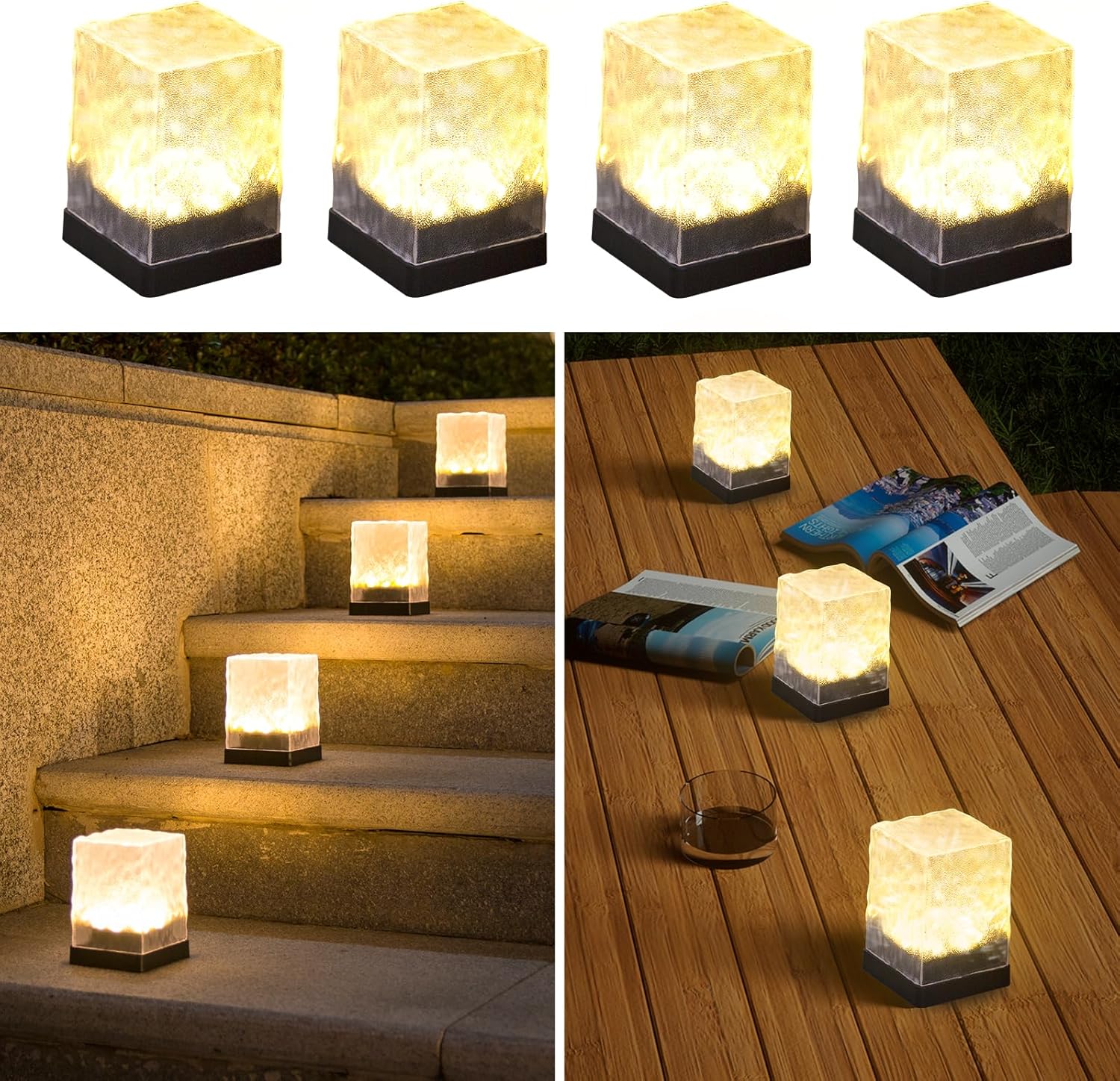 【楽天市場】ソーラーライト 埋め込み式 ガーデンライト 屋外 ライト 太陽光パネル充電 8LED 高輝度 IP68防水 庭 ライト 自動点灯/消灯 配線不要 設置簡単 玄関 庭 駐車場 歩道 ...