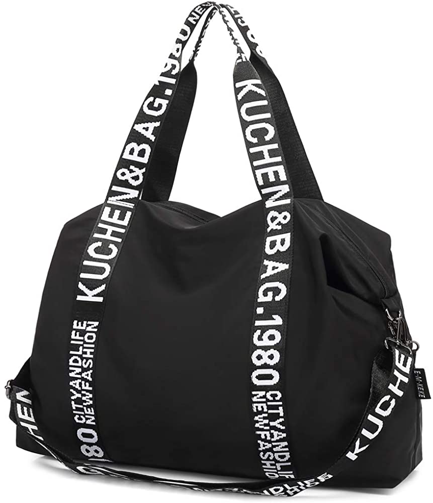 【楽天市場】大容量 2WAY ショルダーバッグ トートバッグ 斜めがけ レディース ナイロン 多機能 2-3泊 撥水 旅行バッグ ジムバッグ ...