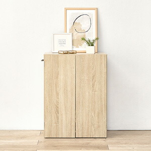 【楽天市場】扉付き ブックシェルフ 幅60 VKB-7277：マッキー