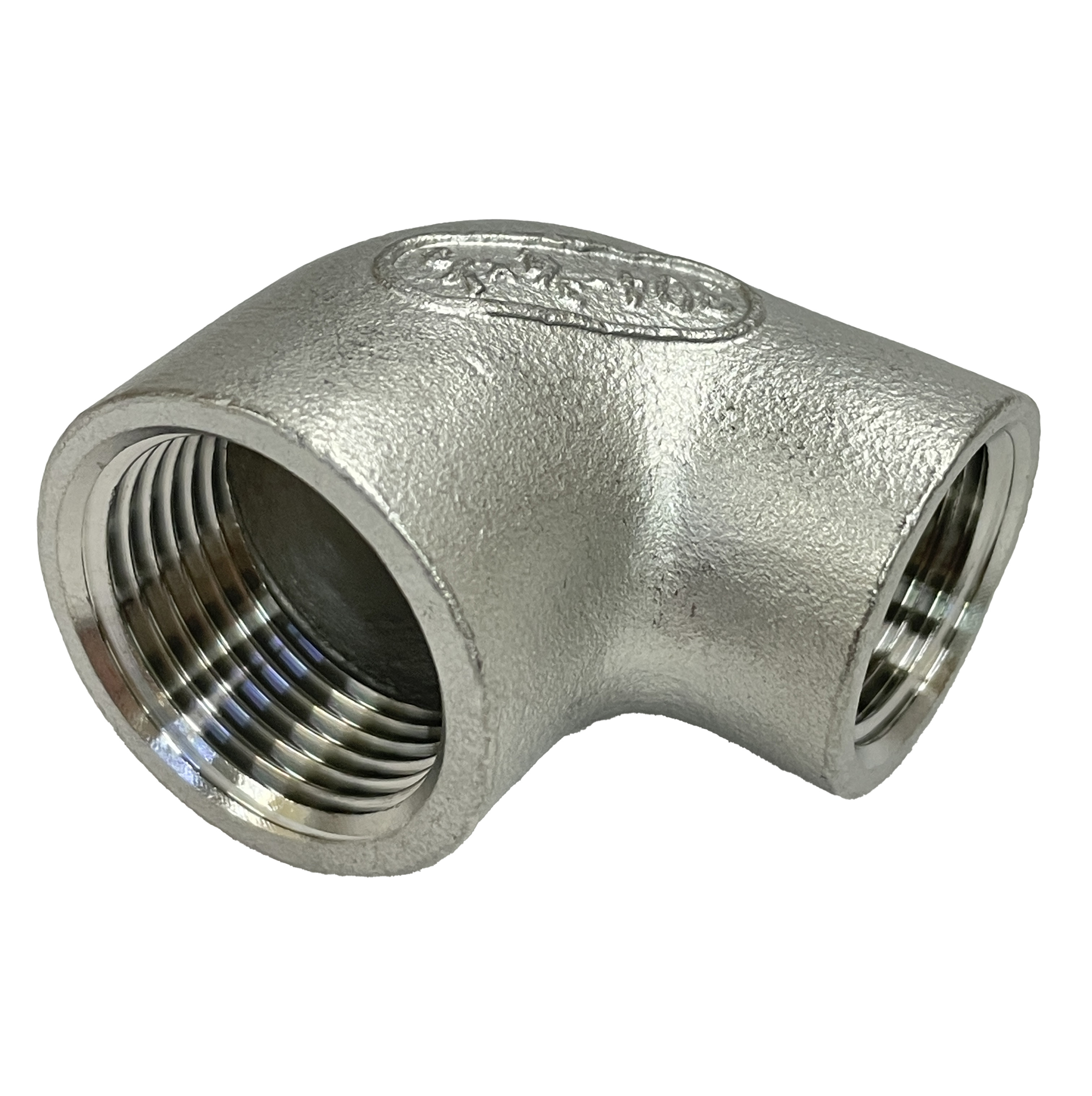 【楽天市場】MIE S304-ER-50X25 異径エルボ口径:2X1B SCS13A(ステンレス） ねじ込み管接手：メカノマート 楽天市場店