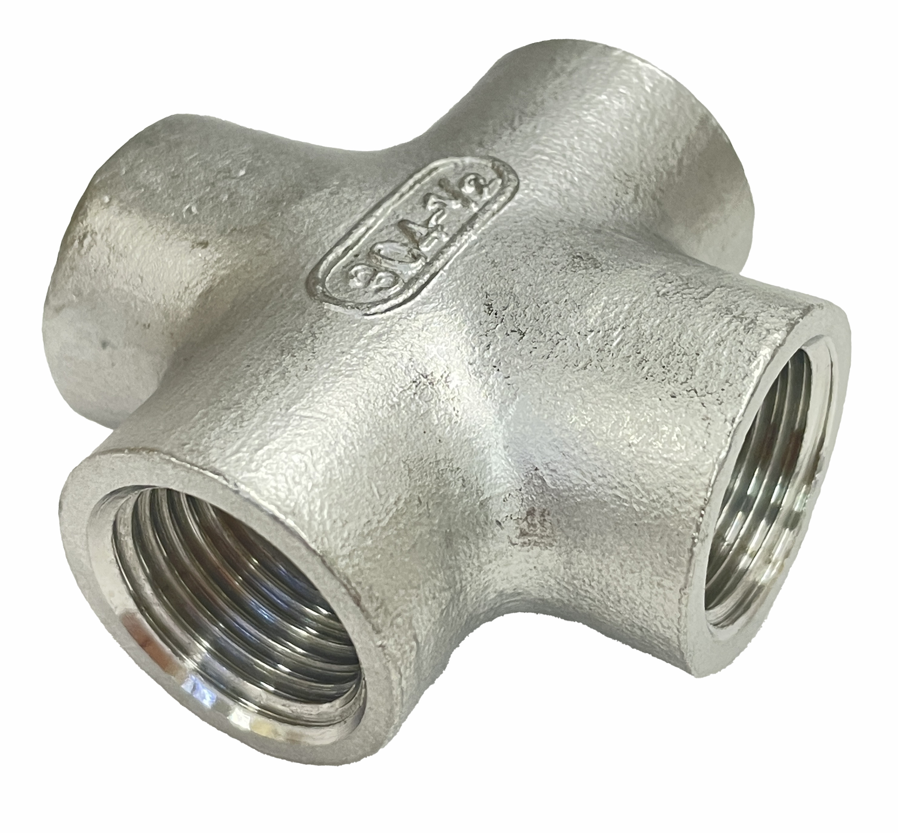 【楽天市場】MIE S304-X-32 クロス口径:1-1/4B SCS13A(ステンレス） 32A ねじ込み管接手：メカノマート 楽天市場店