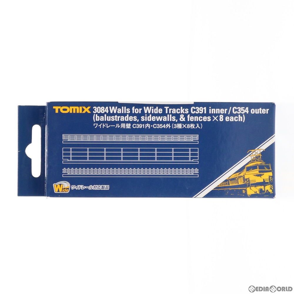 【楽天市場】【中古】[RWM] 3084 ワイドレール用壁C391内・C354外(3種×8枚入) Nゲージ 鉄道模型 TOMIX(トミックス ...