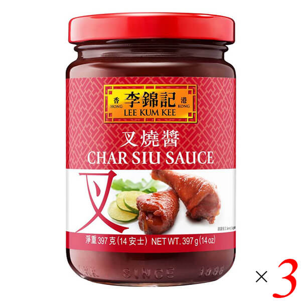 【楽天市場】叉焼醤 チャーシュージャン 中華 李錦記 叉焼醤 397g 3個セット 送料無料：健康ショップ！メガヘルス