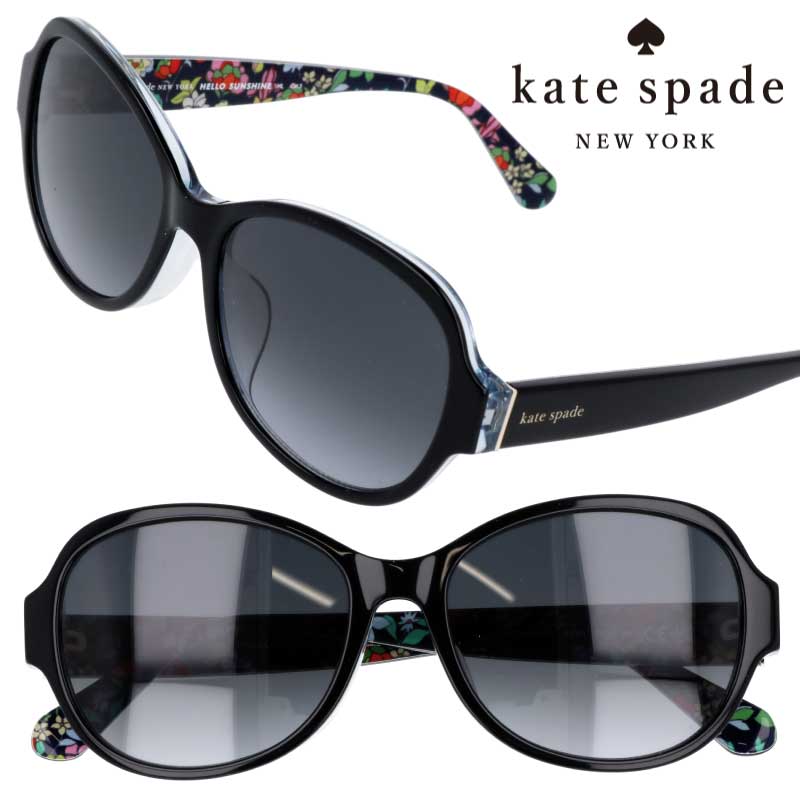 【楽天市場】kate spade new york ケイトスペード ADDILYNN/F/S 8079O ブラック 黒 クリア 花柄 ダーク ...