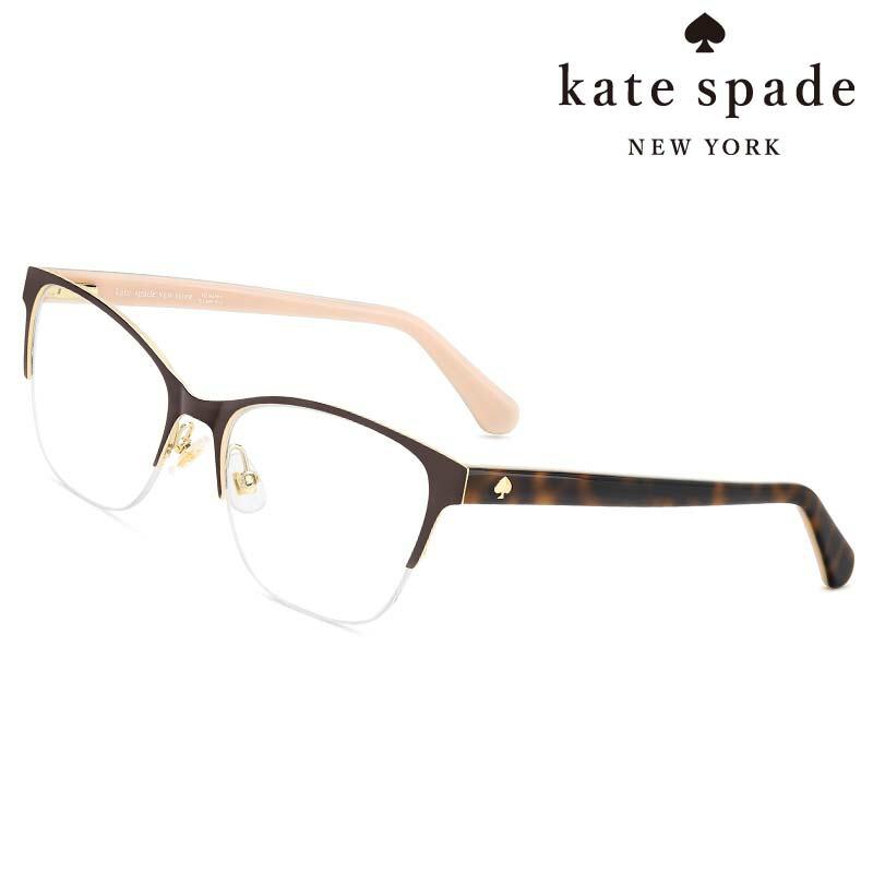【楽天市場】メガネ kate spade newyork ケイト・スペード ニューヨーク KS DIANDRA 2 G 09Q ブラウン 茶 ...