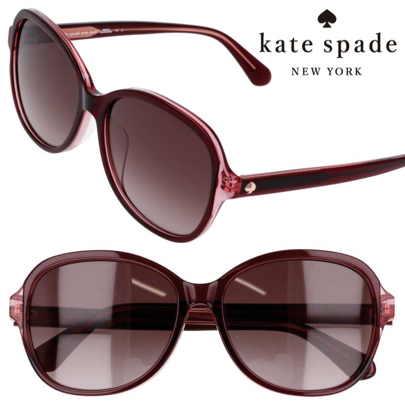 【楽天市場】kate spade new york ケイトスペード TAMERA/F/S C9A3X クリアワインレッド ブラウン レディース ...