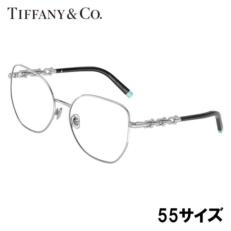【楽天市場】TIFFANY＆Co. TIFFANY ティファニー TF1147 6001 55 シルバー ブラック 10代 20代 30代 ...
