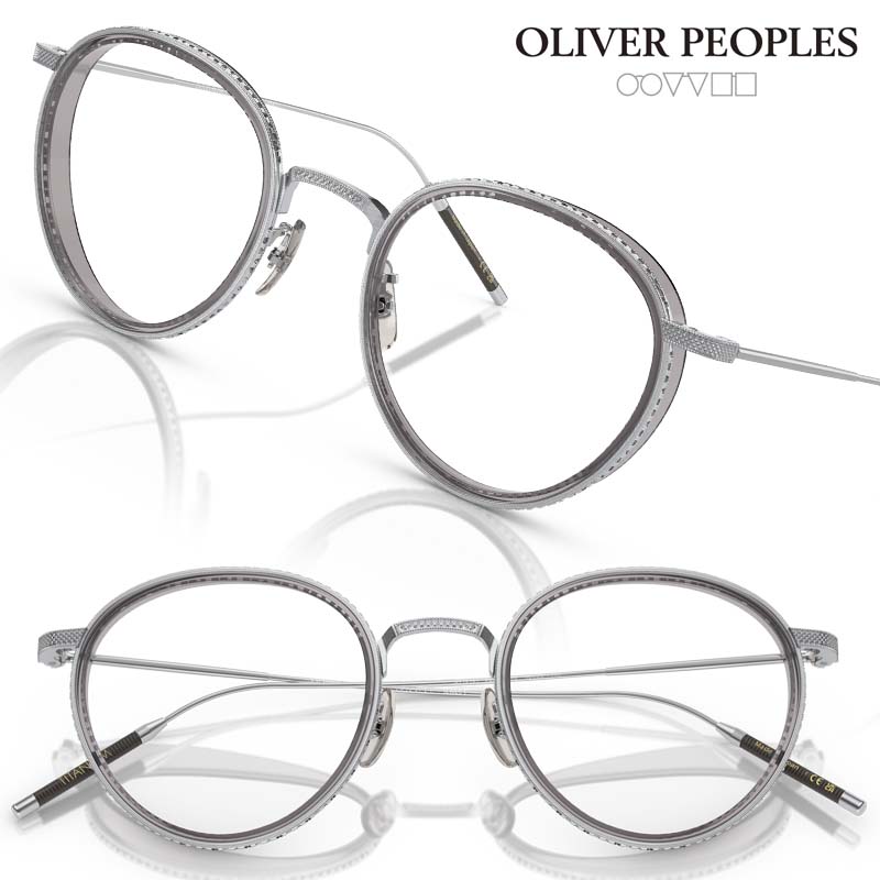 【楽天市場】サングラス オリバーピープルズ OLIVER PEOPLES 0ov1318t-5254 48サイズ シルバー グレー 薄カラー ...