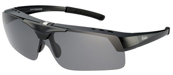 【楽天市場】ﾊﾈｱｹﾞｼｷｻﾝｶﾊﾞｰVR SC-60A ﾏｯﾄﾌﾞﾗｯｸ/ｽﾓｰｸ マットブラック 跳ね上げ式 スポーツサングラス 偏光 ...