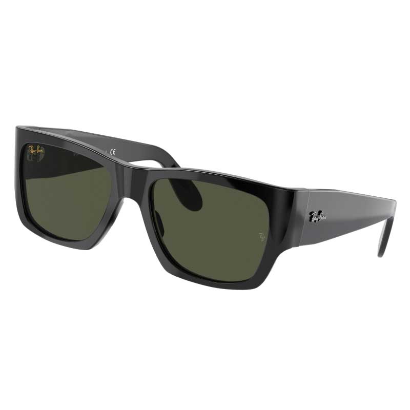 【楽天市場】レイバン サングラス Ray-Ban RB2187 901/31 54 17 WAYFARER NOMAD ブラック 黒 カーキ ...